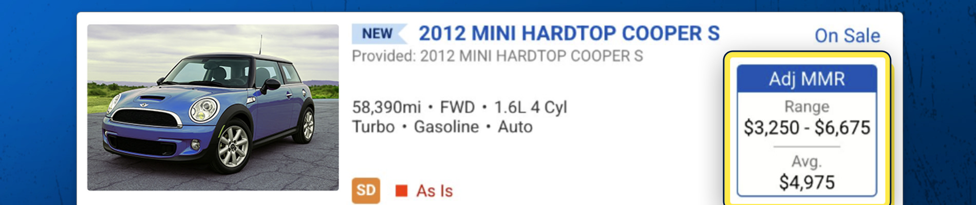 Manheim Market Report Range Display Rolls Out to All Buyers October 28 ...